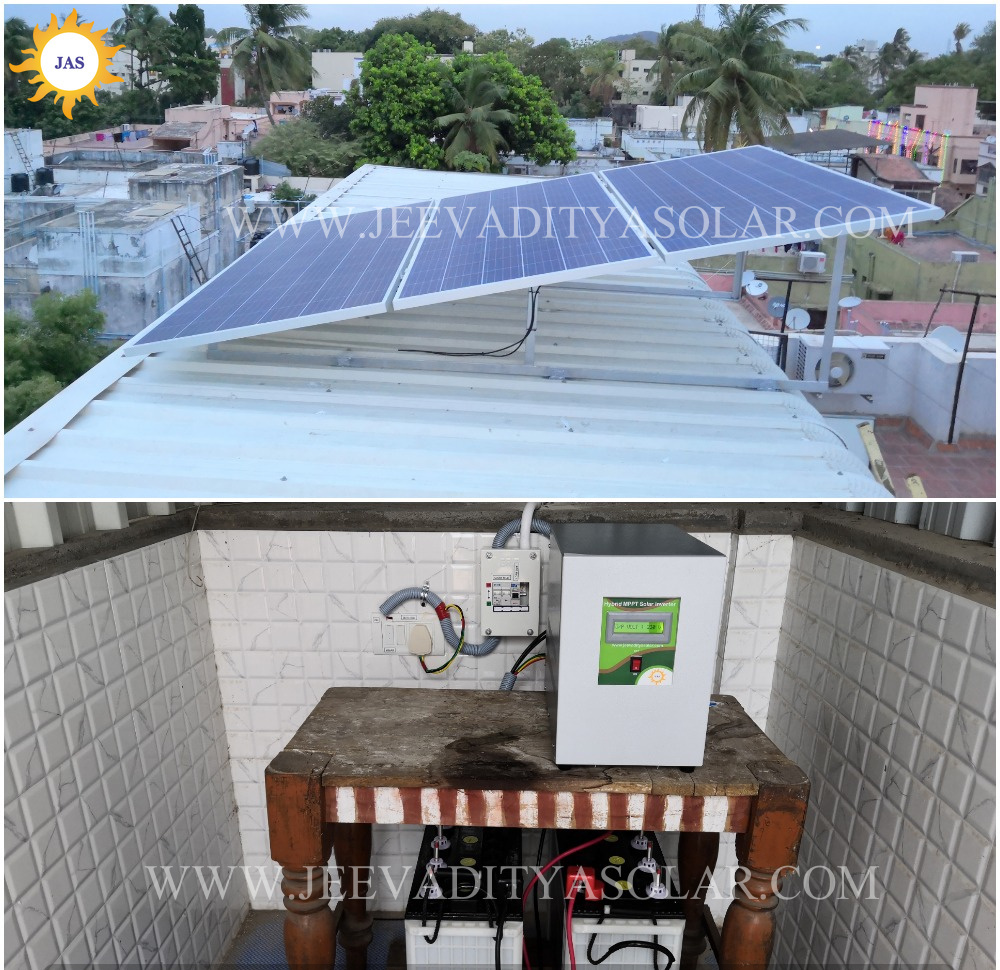 1kw solar system setup price in chennai | Jeevaditya Solar Power
